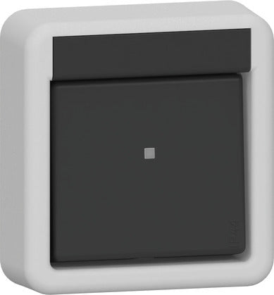 Gira IP44 Waterdichte Wip Schakelaar 10A 250V Grijs - 310635 | Tameson.nl