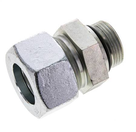 30S & UN 1-5/16''-12 Verzinkt Stalen Rechte Snijringkoppeling Buitendr | Tameson.nl