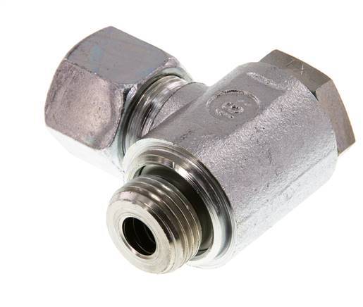 14S & G1/2'' Verzinkt Stalen Swivel Joint Snijringkoppeling Buitendraad 250bar Draaibaar ISO ...