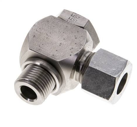 14S & G1/2'' RVS Swivel Joint Snijringkoppeling Buitendraad 400bar Dra | Tameson.nl