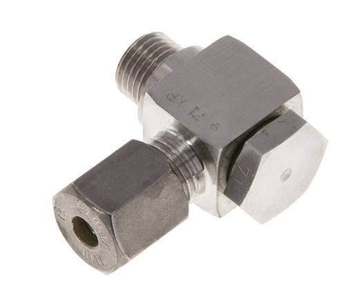 6S & G1/4'' RVS Swivel Joint Knelfitting Buitendraad 400bar Draaibaar ISO 8434-1 | Tameson.nl
