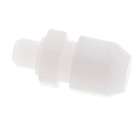 6x8mm & G1/8'' PVDF rechte slangkoppeling met buitendraad 10bar/145psi | Tameson.nl