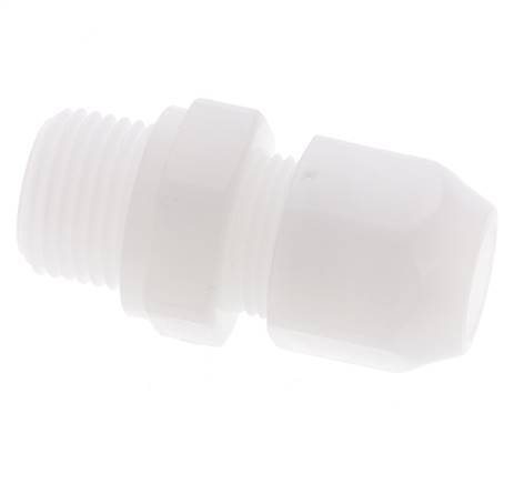 12x14mm & G1/2'' PVDF rechte slangkoppeling met buitendraad 10bar/145p | Tameson.nl