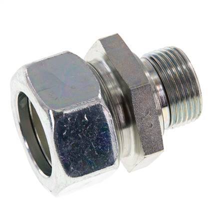 G 3/4'' Buitendraad x 28L Verzinkt Stalen Rechte Snijring Koppeling met FKM Afdichting 160 Bar ...