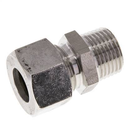 M18x1.5 Buitendraad x 10L RVS Rechte Knelfitting 315 Bar DIN 2353 | Tameson.nl