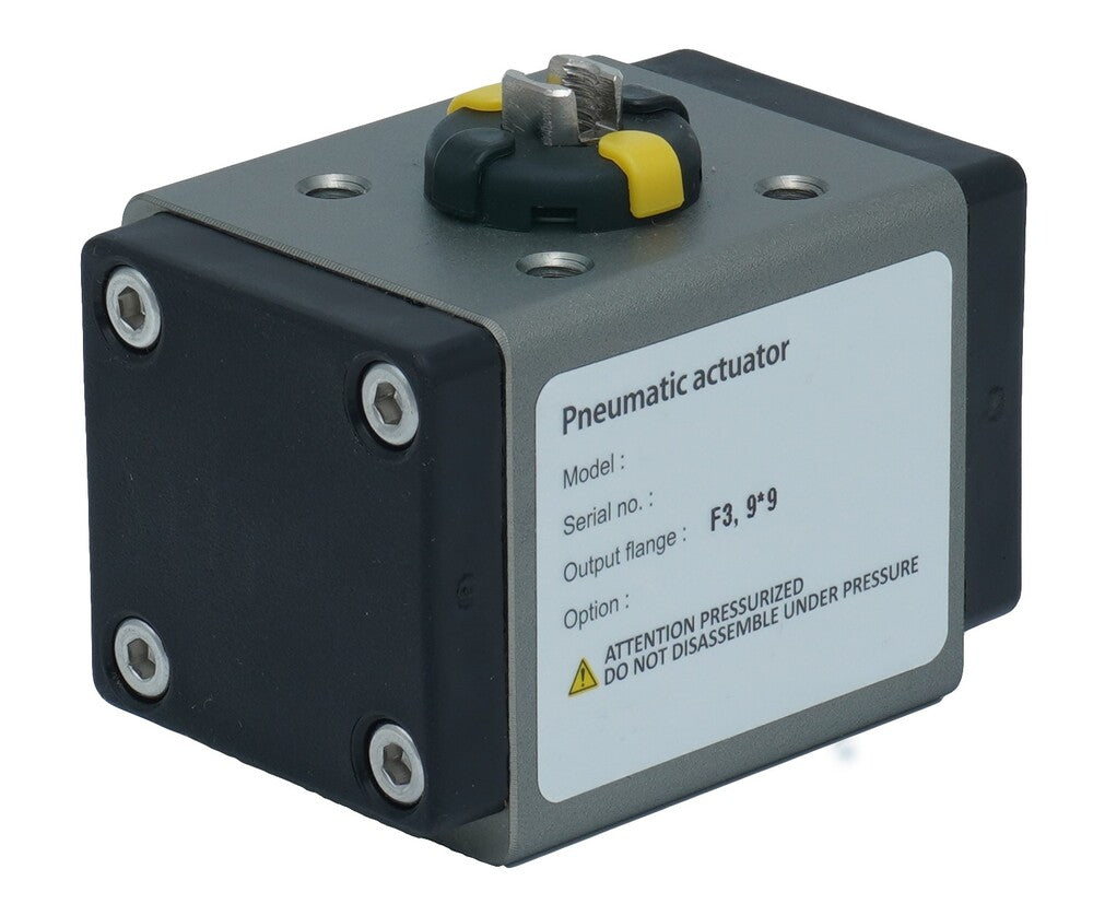 Pneumatische Actuator Tandheugel Dubbelwerkend 4.7Nm @ 6bar F03 - PR01 | Tameson.nl