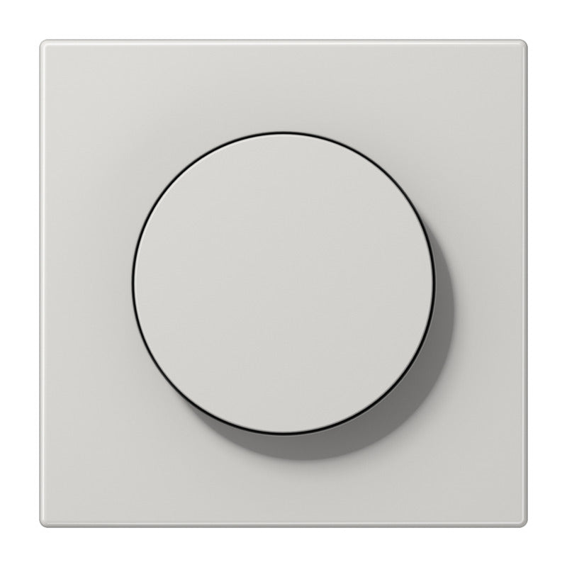 Jung LS990 Rotary Dimmer Afdekking Lichtgrijs - LS1740LG | Tameson.nl