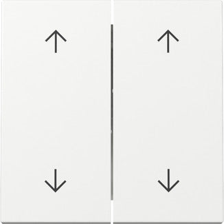 Gira Systeem 55 Dubbele Wip Schakelaar Met Pijl Symbolen - 329703 | Tameson.nl