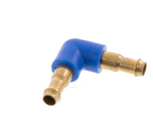 4 mm Messing/Kunststof L-Slangkoppeling [2 Stuks] | Tameson.nl