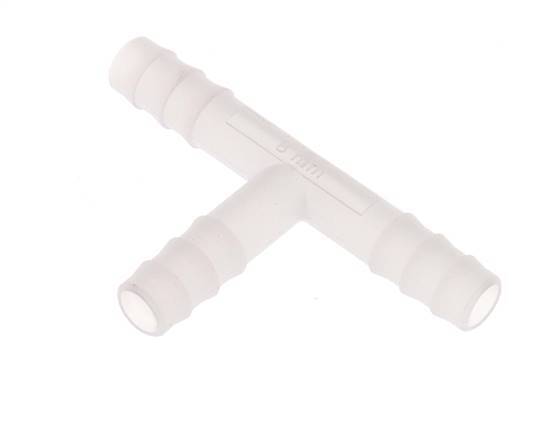 9 mm PVDF T-Slangkoppeling [2 Stuks] | Tameson.nl