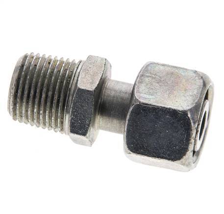 12L & 3/8'' NPT Verzinkt Stalen Rechte Draaidoorvoer Buitendraad 315ba | Tameson.nl