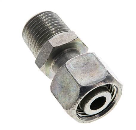 12L & 3/8'' NPT Verzinkt Stalen Rechte Draaidoorvoer Buitendraad 315ba | Tameson.nl