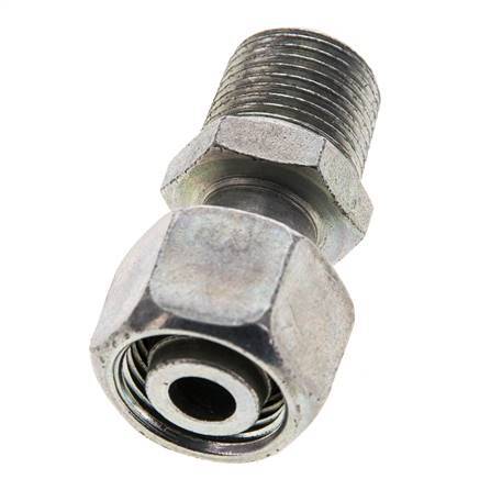 12L & 3/8'' NPT Verzinkt Stalen Rechte Draaidoorvoer Buitendraad 315ba | Tameson.nl