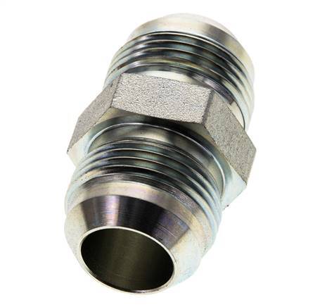 JIC Dubbele Nippel UN 1-3/16''-12 Staal 170bar | Tameson.nl