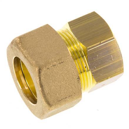 G 3/4'' x 22mm Messing Rechte Knelfitting 54 Bar DIN EN 1254-2 | Tameson.nl