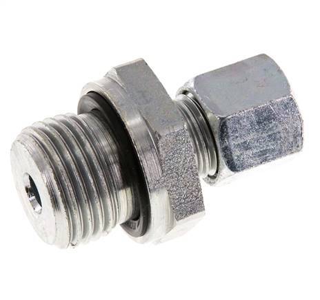 G 1/2'' Buitendraad x 8L Verzinkt Stalen Rechte Snijring Koppeling met FKM Afdichting 315 Bar ...