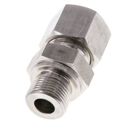 M20x1.5 Buitendraad x 14S RVS Rechte Snijring Koppeling 630 Bar DIN 2353 | Tameson.nl