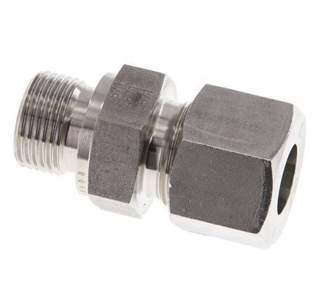 M20x1.5 Buitendraad x 14S RVS Rechte Snijring Koppeling 630 Bar DIN 2353 | Tameson.nl