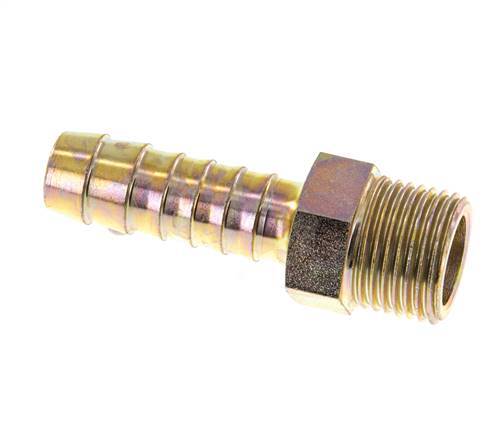 G 1/2'' Buitendraad x 13mm Verzinkt Stalen Slangpilaar 25 Bar | Tameson.nl